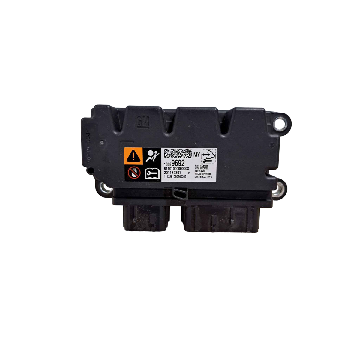 CHEVROLET GEN 2 VOLT SDM MODULE 13589692