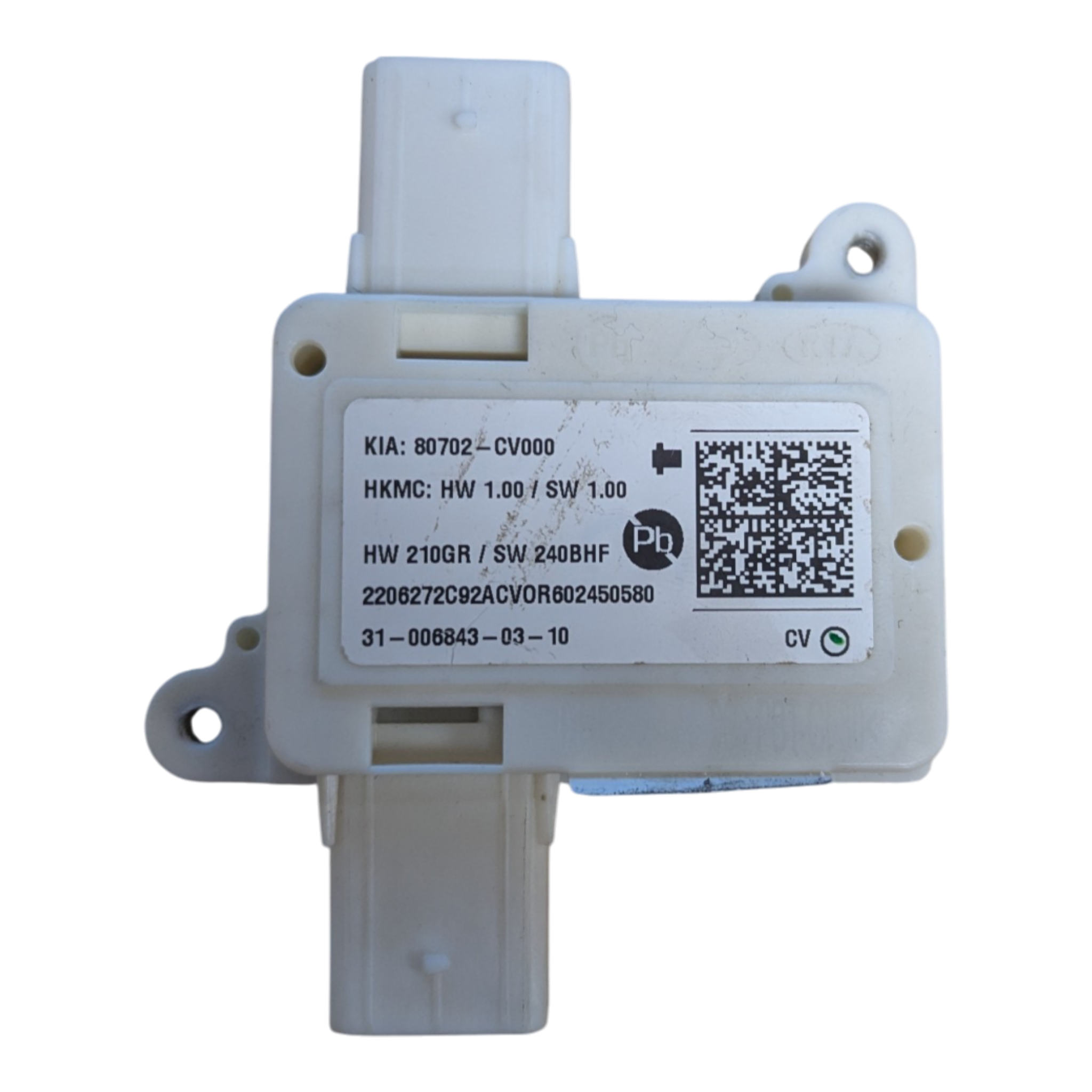 KIA EV6 FRONT PASSENGER DISCRIMINATING SENSOR 80702-CV000